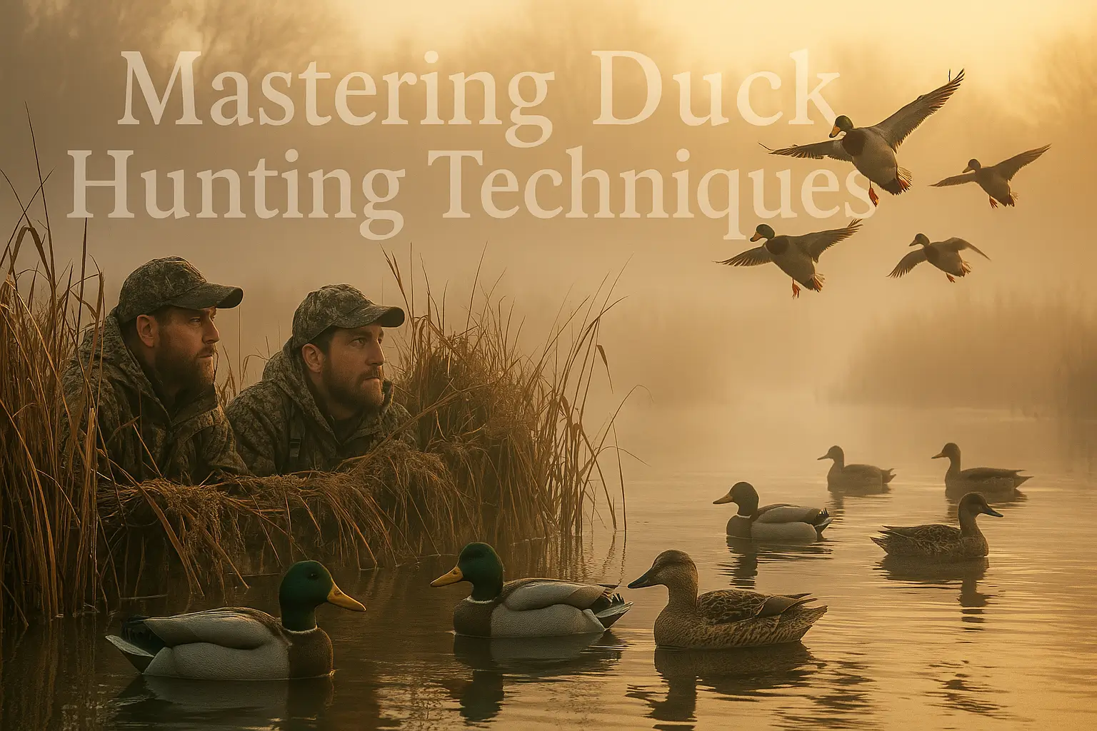 Mastering Duck Hunting Techniques In Canada