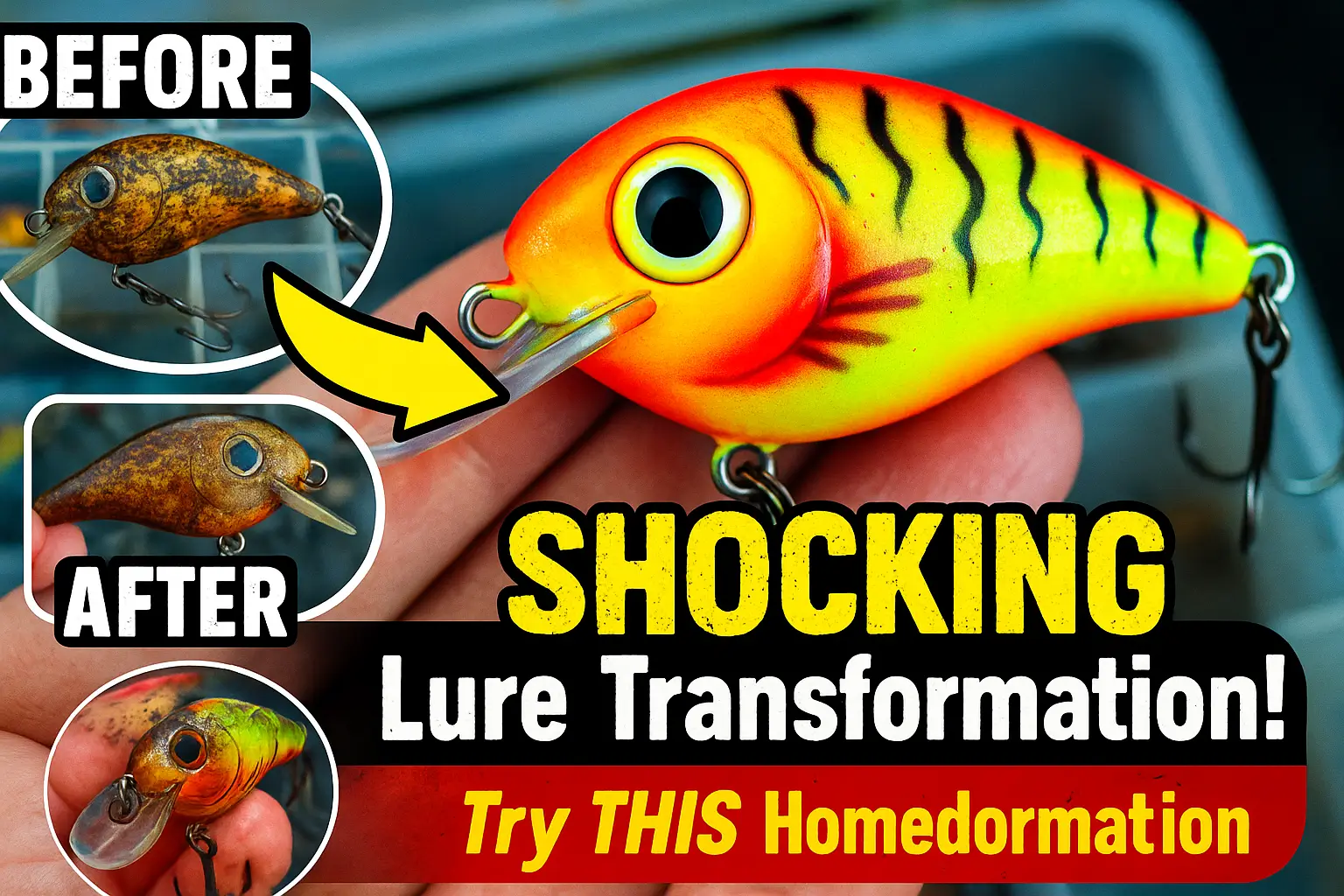 Shocking Ways How To Make Upcycled Fishing Lures!