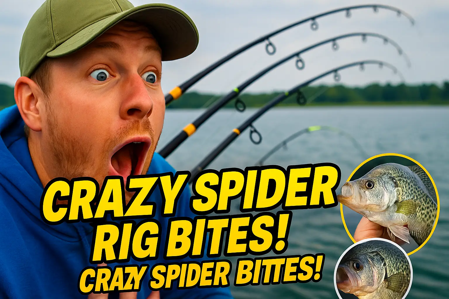 The Secret To Spider Rigging For Suspended Crappie!
